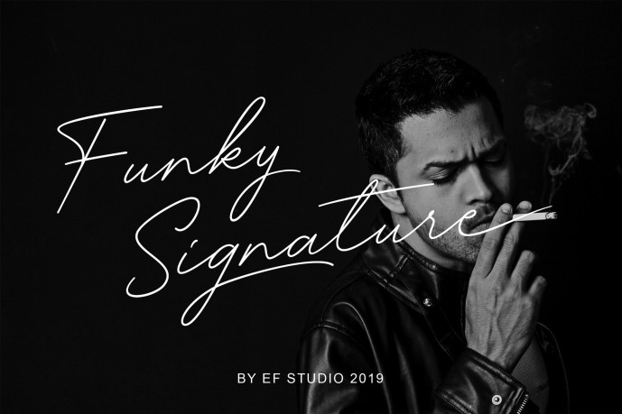 Funky Signature Handwritten Font - Free Font