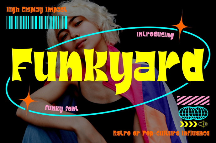 Funkyard Funky Font - Free Font