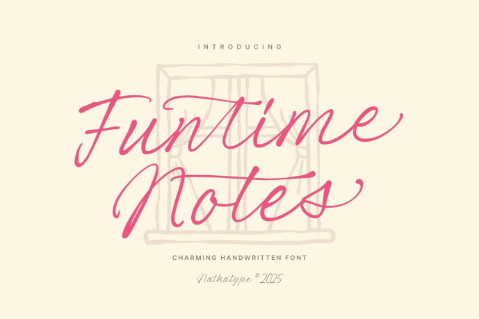 Funtime Notes Handwritten Font - Free Font
