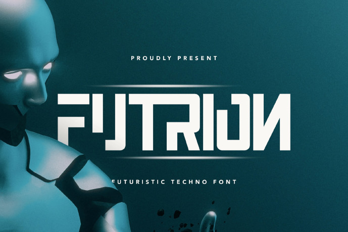 Futuristic Bold Futrion Font - Free Font