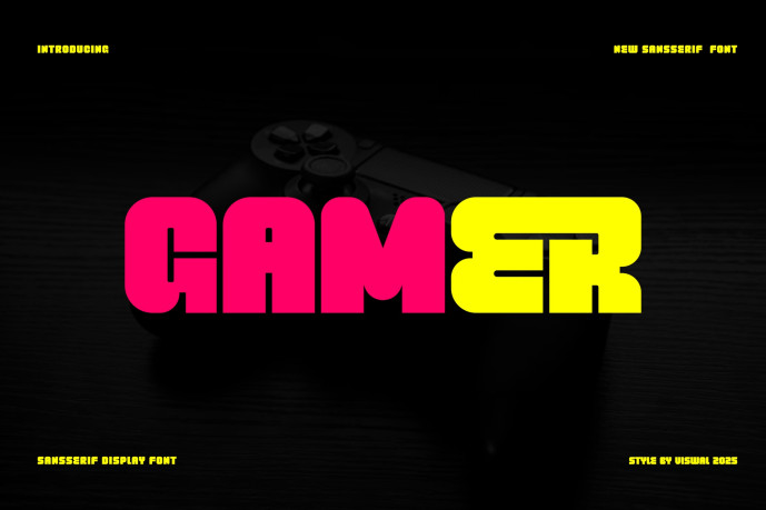 Gamer - Game & Sport Font - Free Font