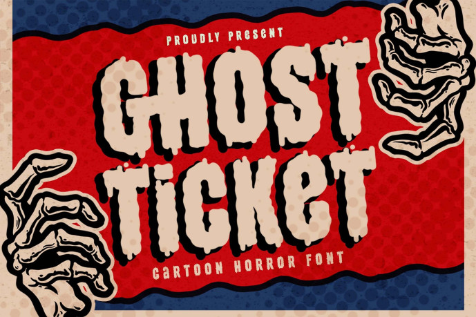 Ghost Ticket Font - Free Font