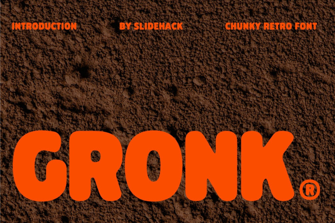 Gronk Display Font - Free Font