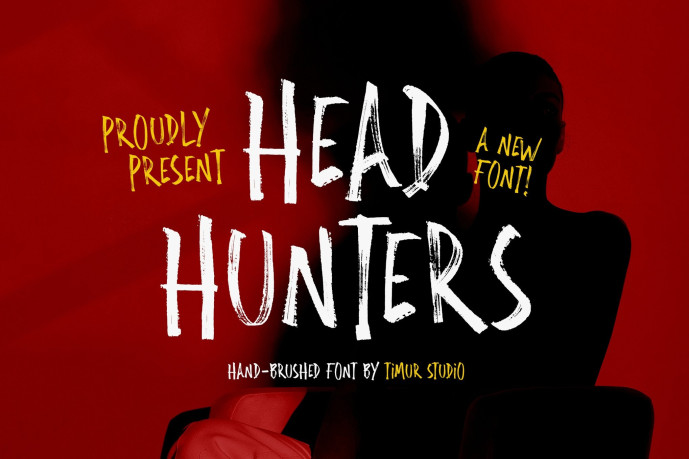 Head Hunters Font - Free Font