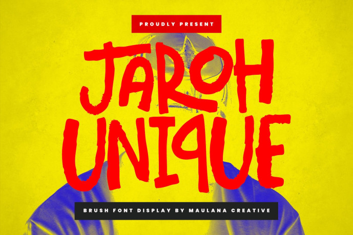 Jaroh Unique Display Font - Free Font