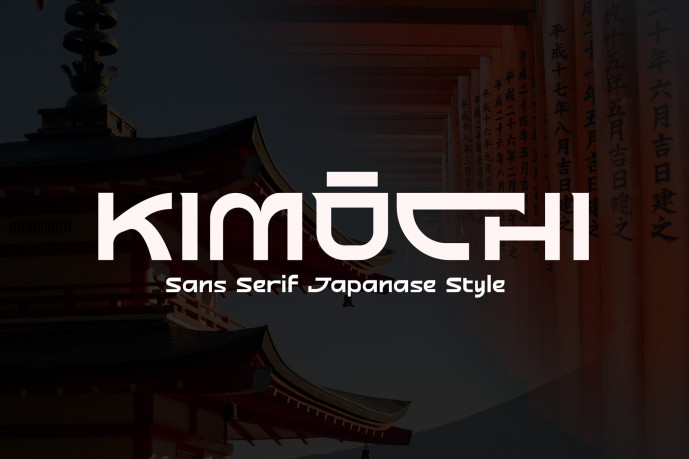 Kimochi – Sans Serif Font - Free Font