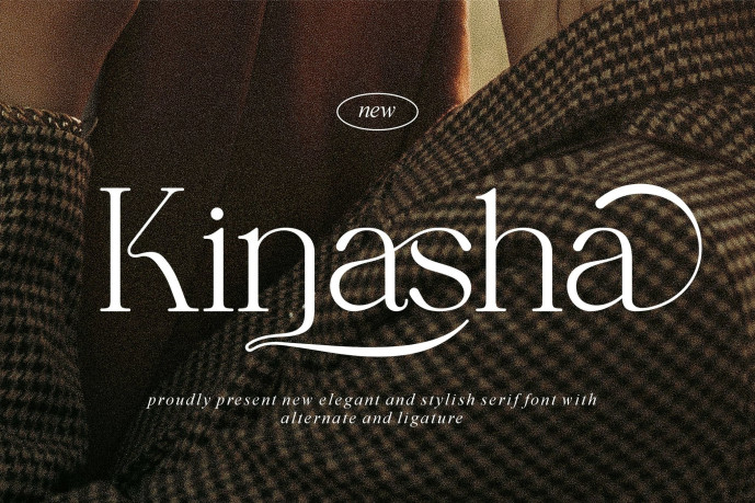 Kinasha Serif Font - Free Font