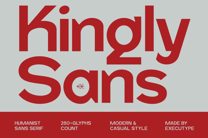 Kingly - Display Sans Font - Free Font