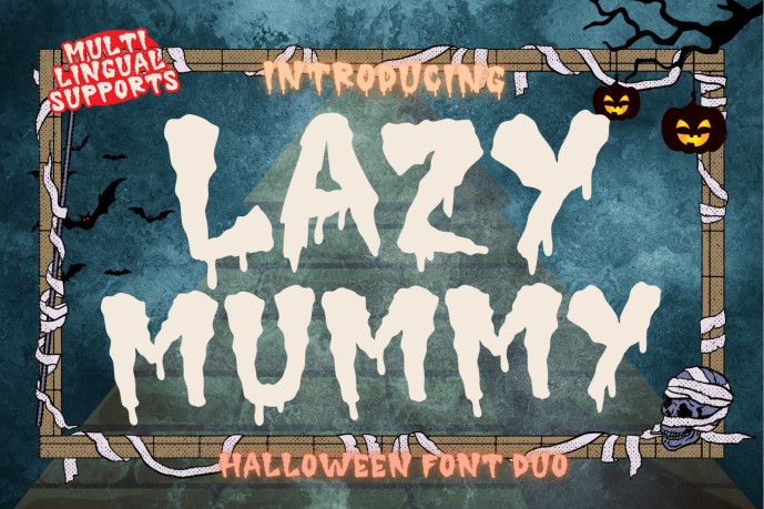 Lazy Mummy Font - Free Font