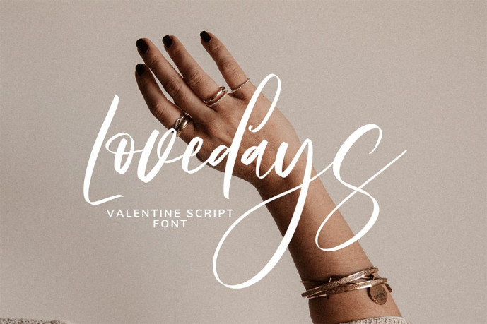 Lovedays – Romantic Script Font - Free Font
