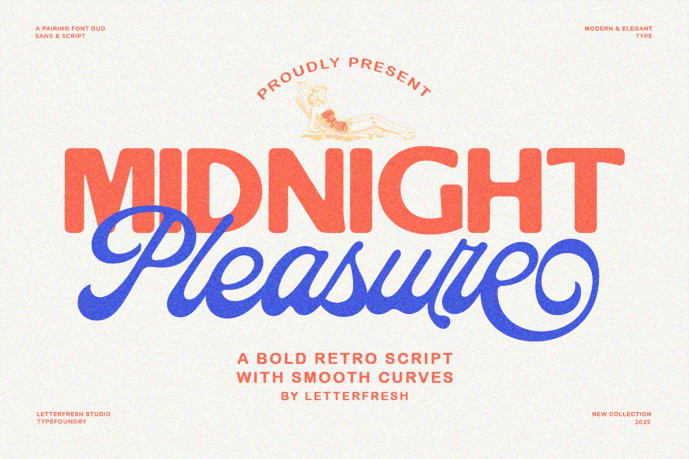 Midnight Pleasure Font - Free Font