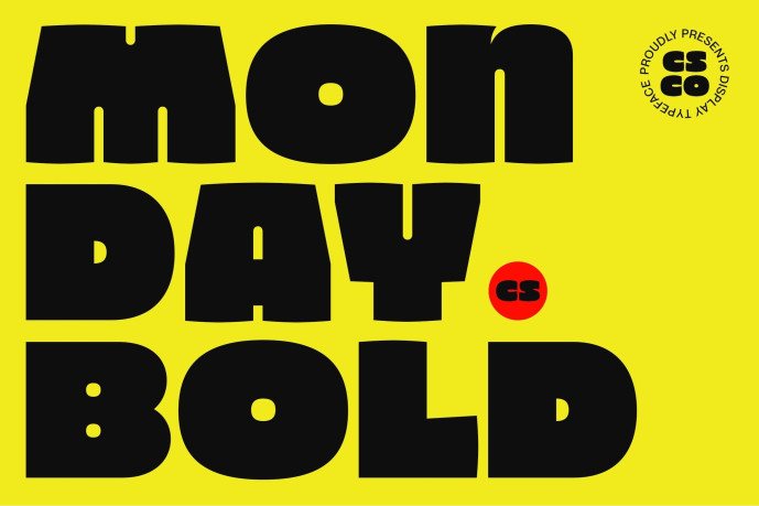 Monday – Bold Font - Free Font