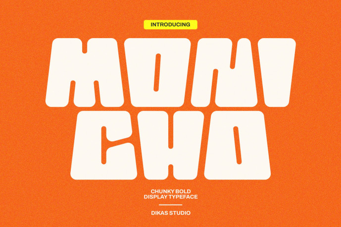Monicho - Chunky Bold Font - Free Font