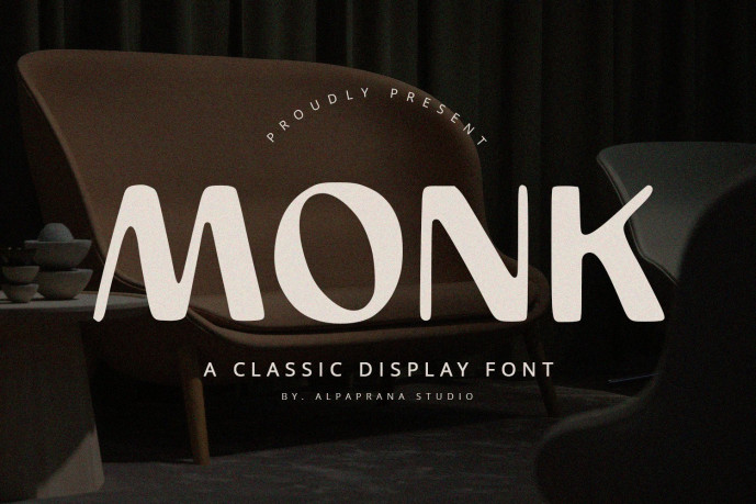 Monk Display Font - Free Font