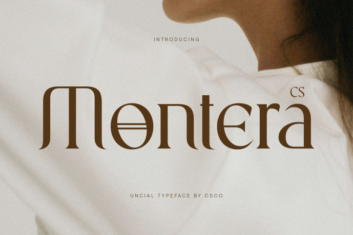 Montera – Greek Font - Free Font