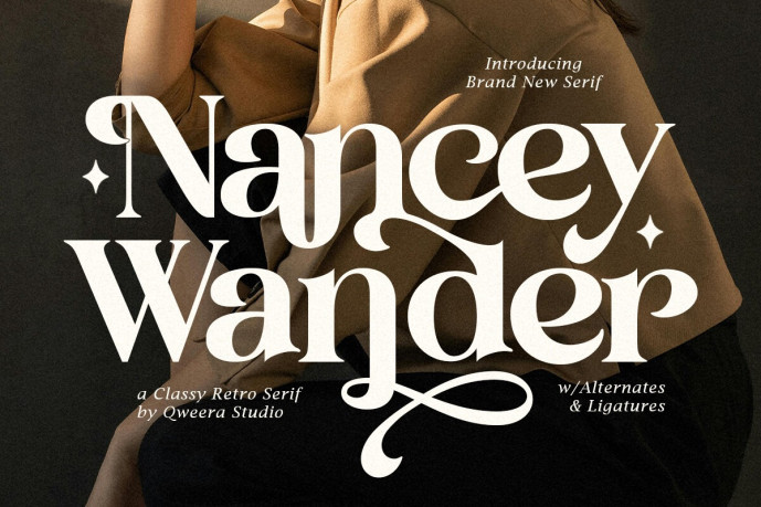 Nancey Wander Font - Free Font