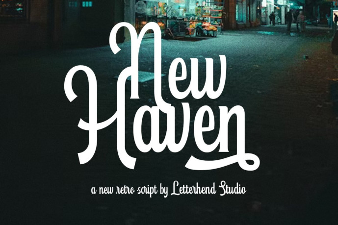 New Haven Script Font - Free Font