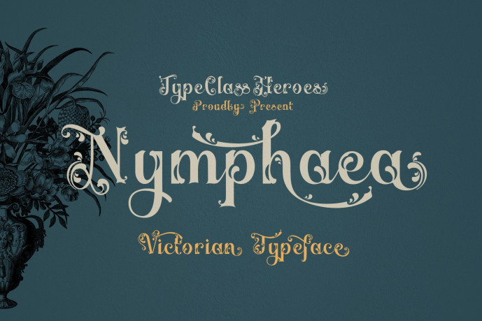 Nymphaea Victorian Font - Free Font