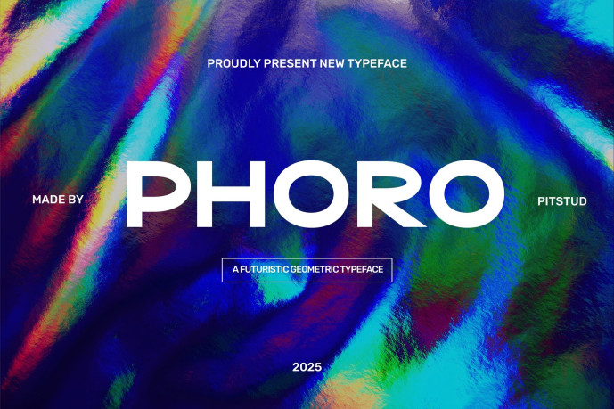 Phoro - Modern Tech Font - Free Font