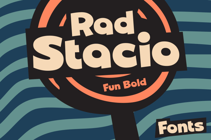 Rad Stacio - Fun Bold Fonts - Free Font