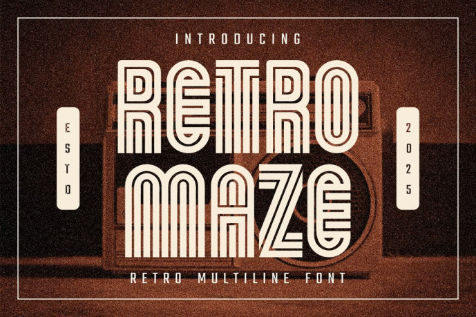 Retromaze Font - Free Font