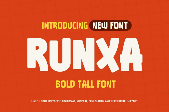 Runxa - Display Font - Free Font