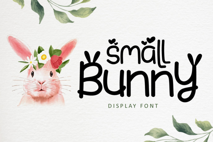 Small Bunny Handwritten Font - Free Font