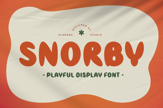 Snorby – Playful Display Font - Free Font