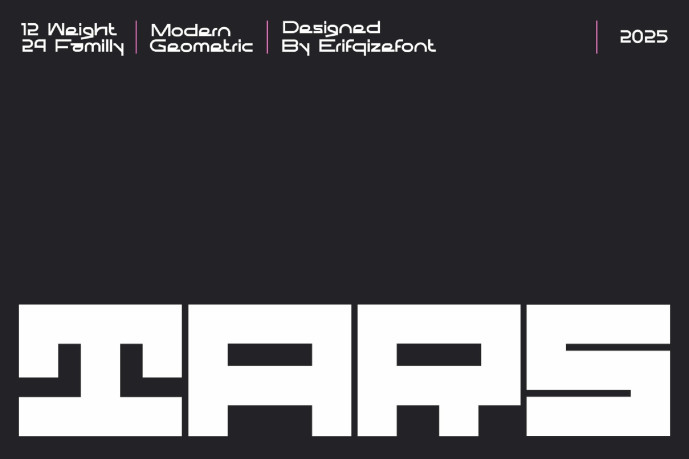 Tars Display Font - Free Font