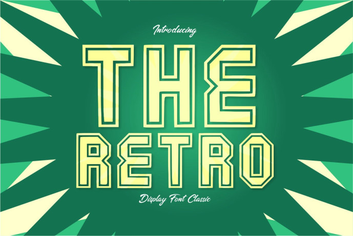 The Retro Font - Free Font