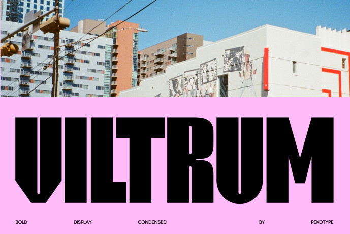 Viltrum Display Font - Free Font