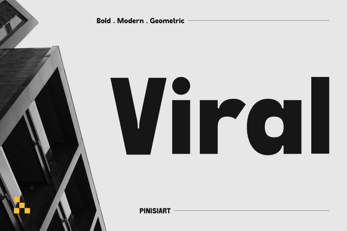 Viral – Brutalist Bold Font - Free Font