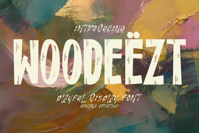 Woodeezt Display Font - Free Font