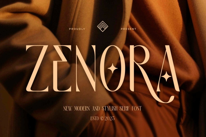 Zenora Sans Serif Font - Free Font
