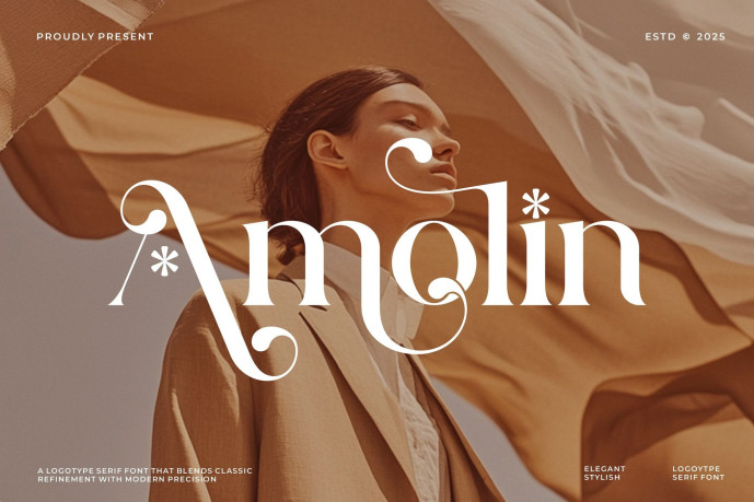 Amolin Modern Classy Serif Font - Free Font