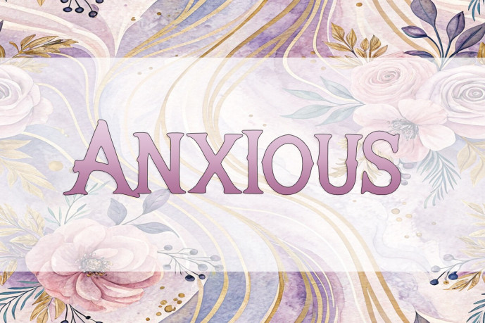 Anxious Display Font - Free Font