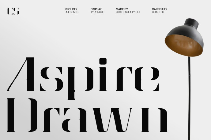 Aspire Drawn Serif Font - Free Font
