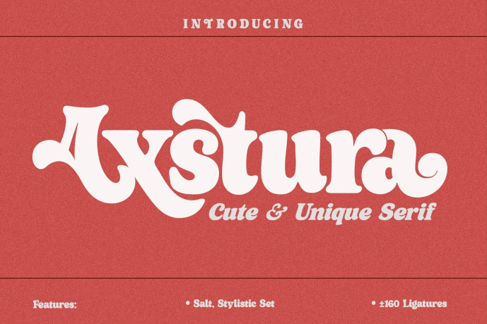 Axstura Serif Font - Free Font