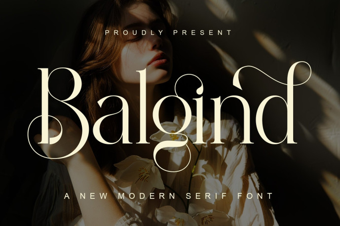 Balgind Modern Serif Font - Free Font
