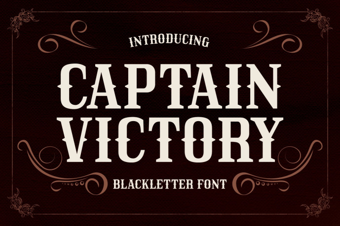 Captain Victory Font - Free Font