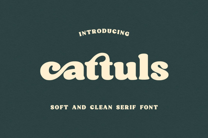 Cattuls Soft Serif Font - Free Font