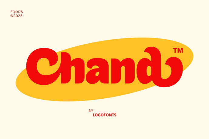 Chand - Food Font - Free Font