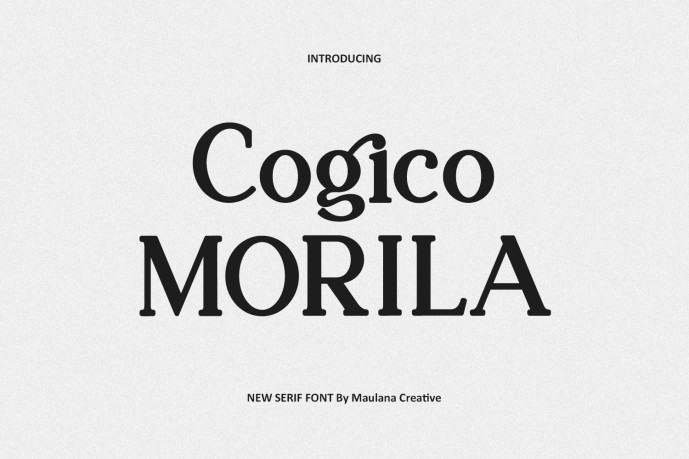 Cogico Morila Serif Font - Free Font
