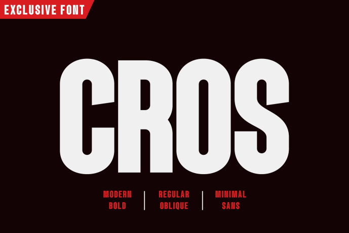 Cros - Modern Bold Font - Free Font
