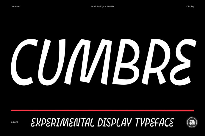Cumbre Display Typeface - Free Font