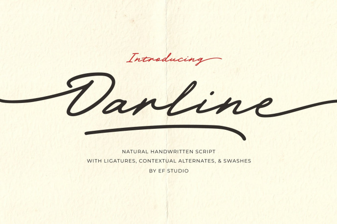 Darline Handwritten Font - Free Font