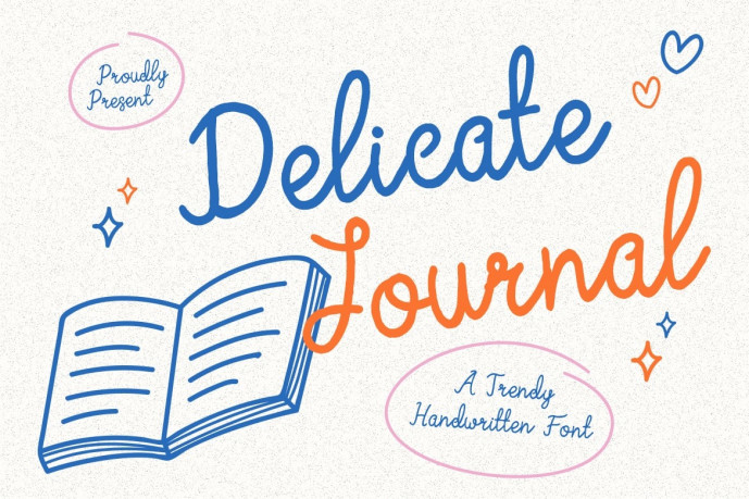 Delicate Journal Handwritten Font - Free Font