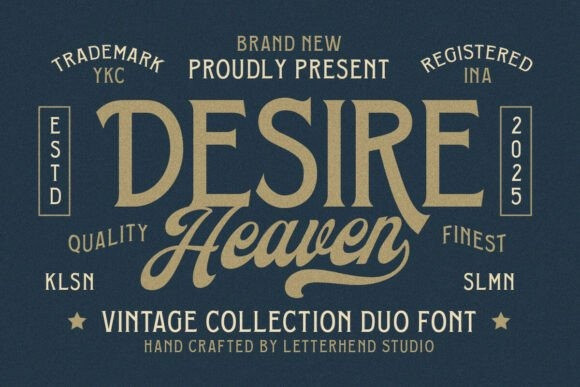 Desire Heaven Font - Free Font