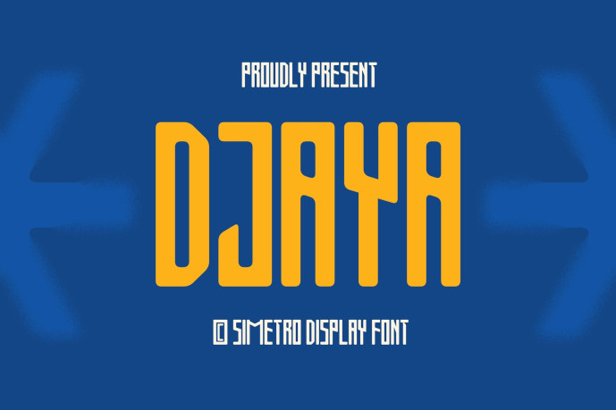 Djaya - Sans Serif Font - Free Font