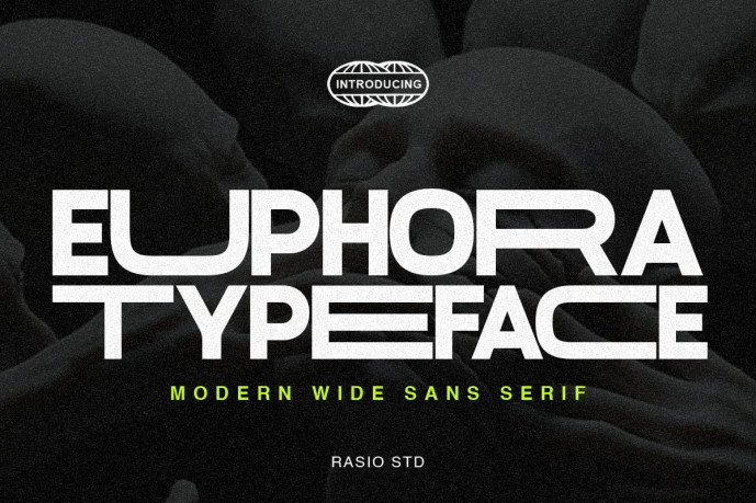 Euphora Modern Wide Sans Font - Free Font